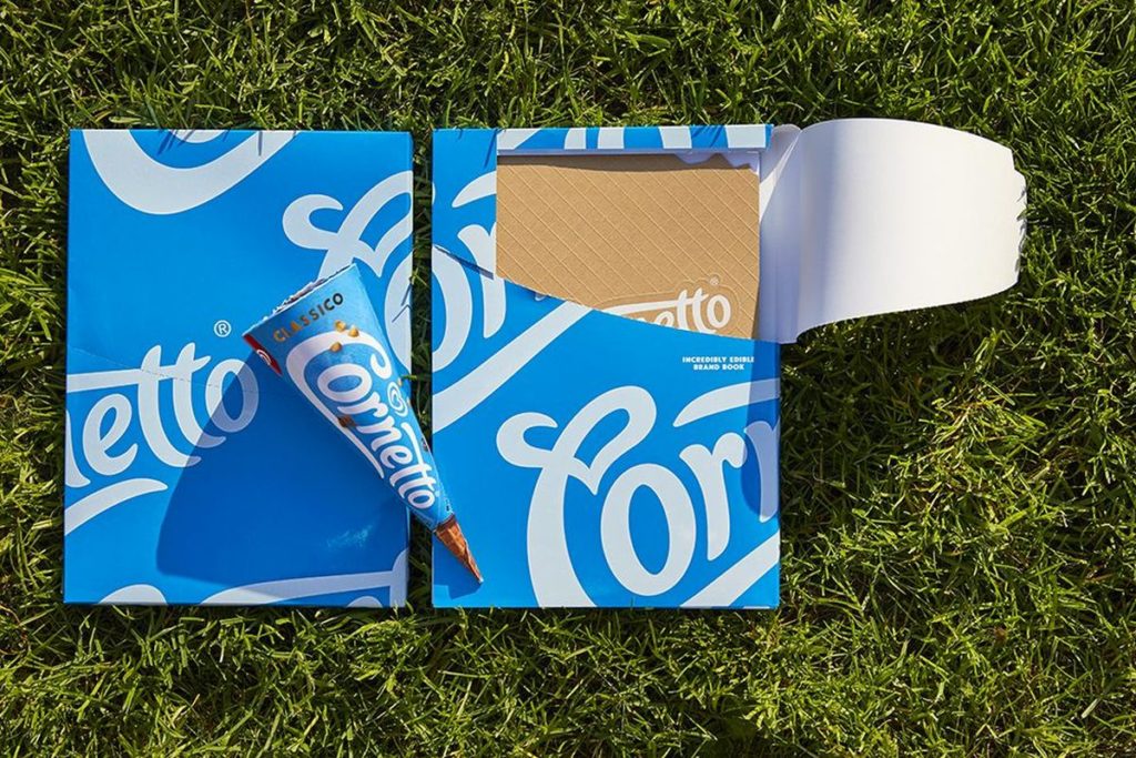 Cornetto Brandbook - packaging journal