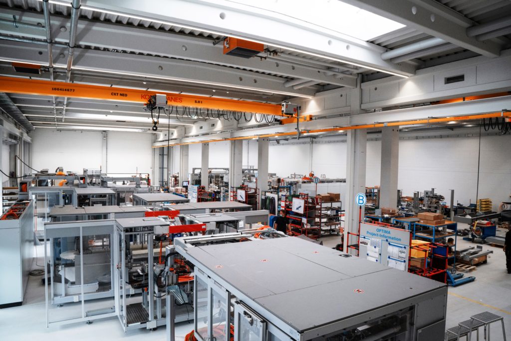 OPTIMA investiert am Hauptsitz - packaging journal