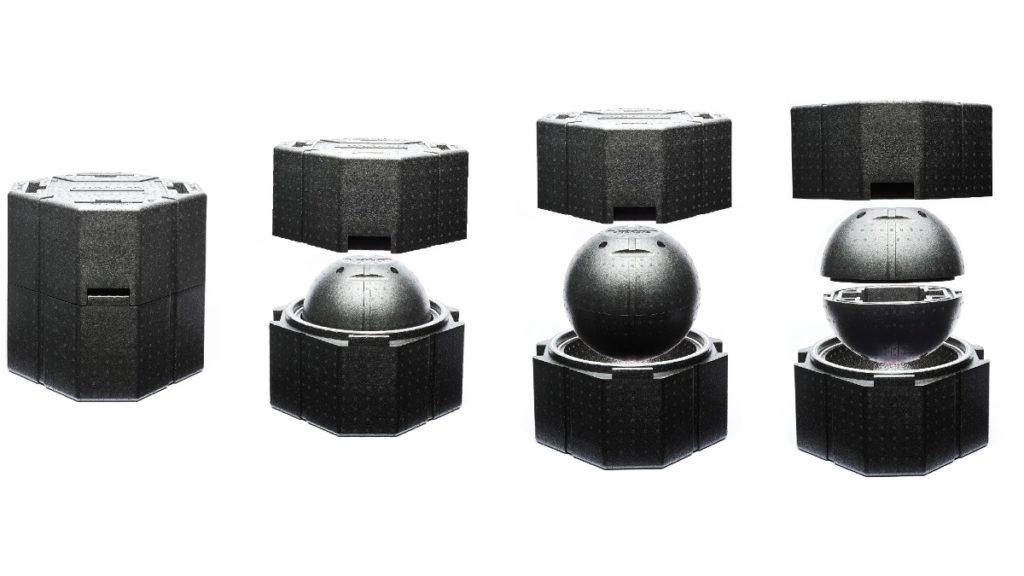 InFloat für den Versand lebender Mikroorgane