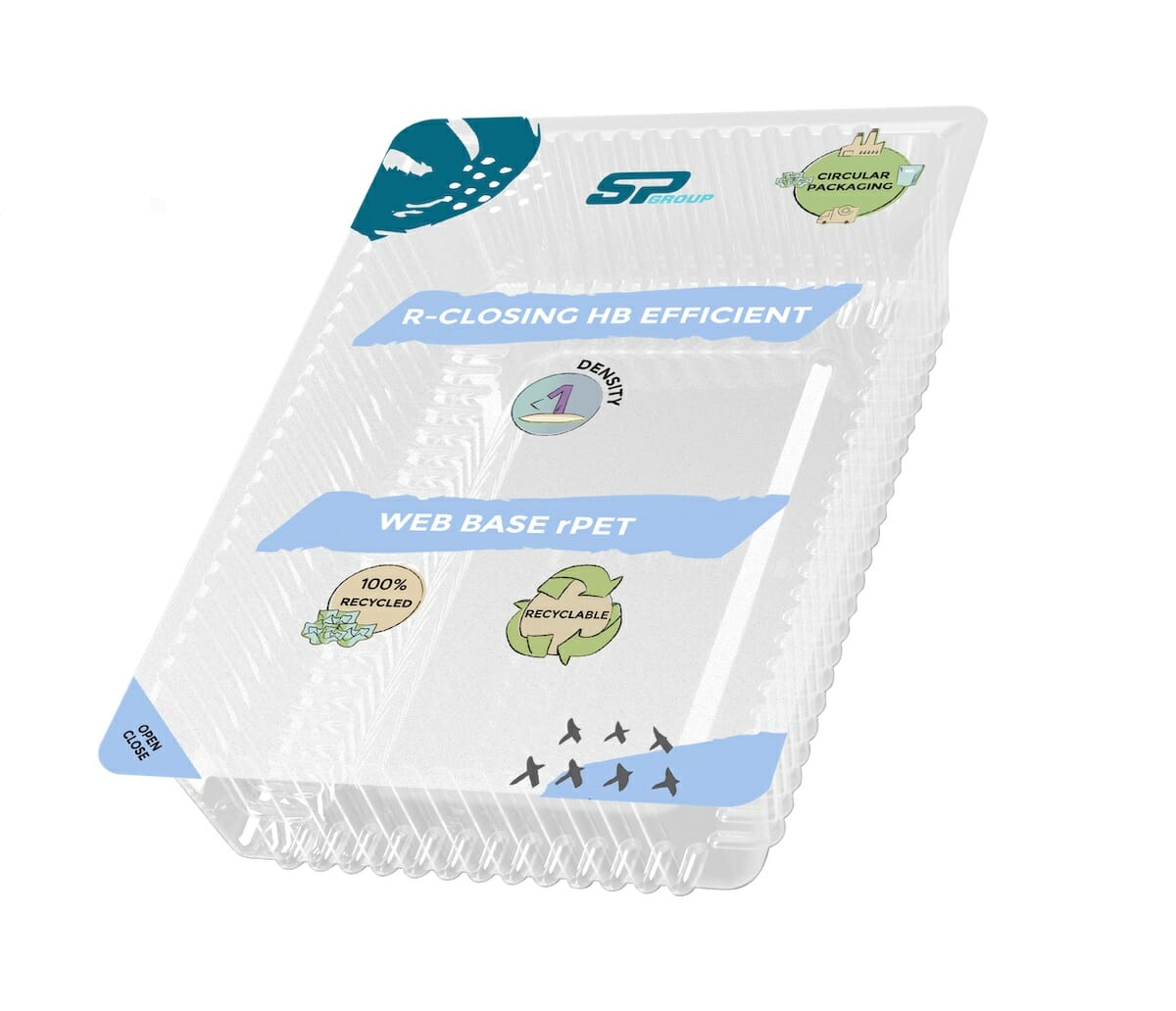 R-CLOSING HB EFFICIENT + rPET Carne - packaging journal