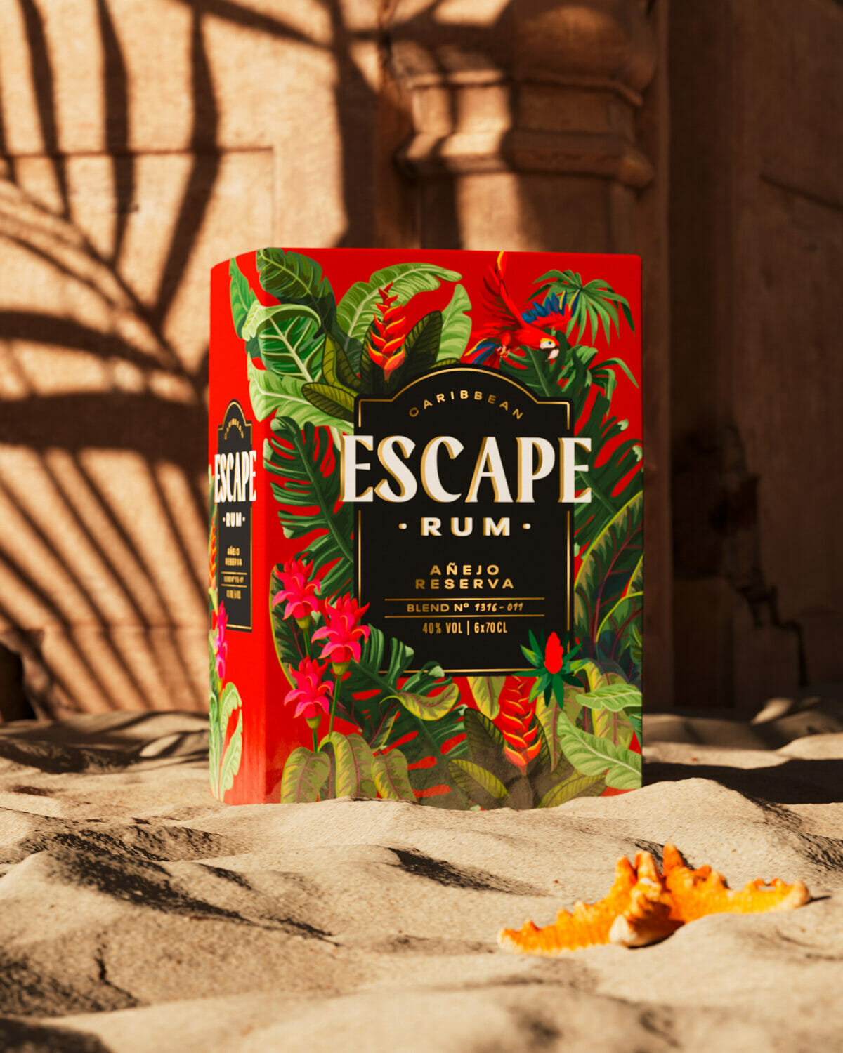 WIN verleiht Escape Rum einen exotischen Anstrich - packaging journal