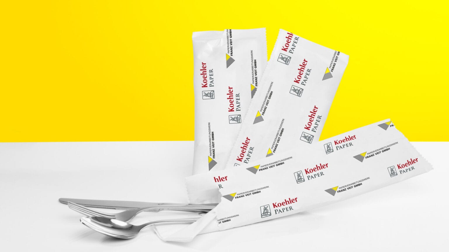 Koehler Paper verpackt Besteck in Papier - packaging journal