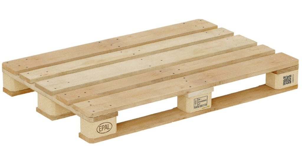 Europaletten jetzt mit QR-Code - packaging journal